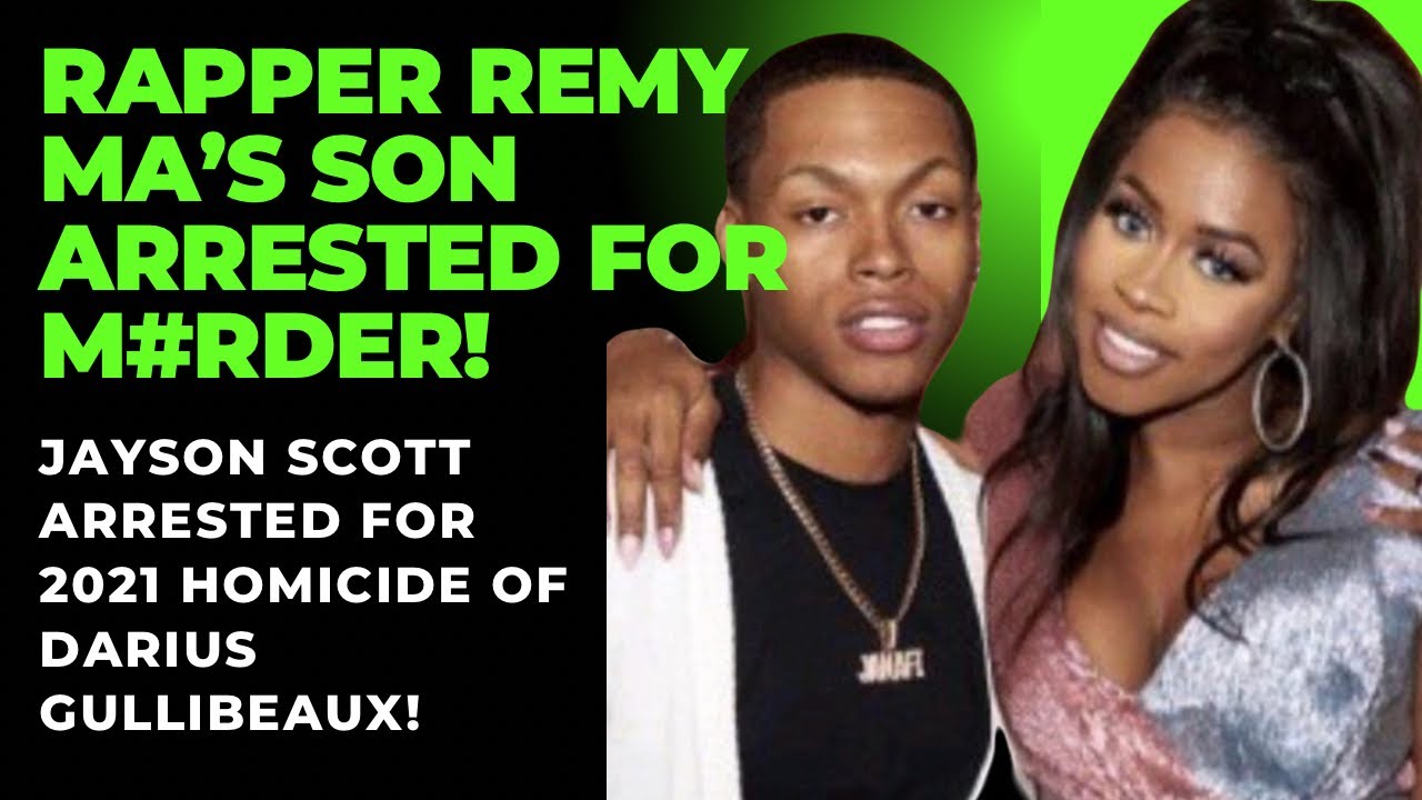 Rapper Remy Ma’s son arrested for m#rder #jaysonscott #jace # ...