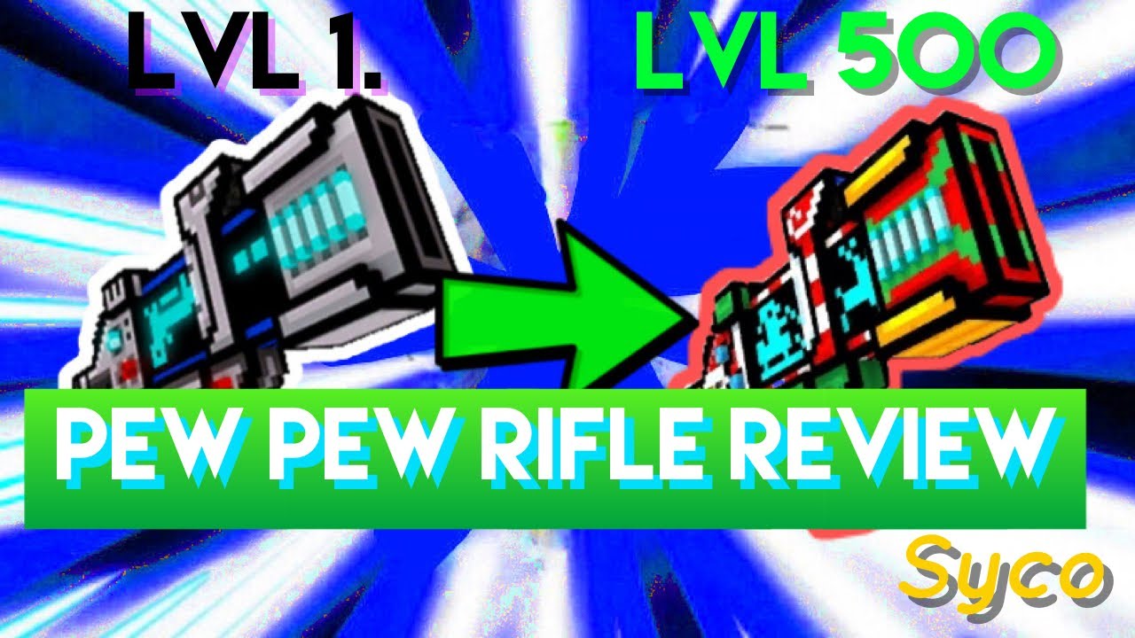 PEW PEW RIFLE REVIEW🔫 | (IT’S OP🥵🔥) | BEST PRIMARY?! | GOOD FOR 3 CAT ...