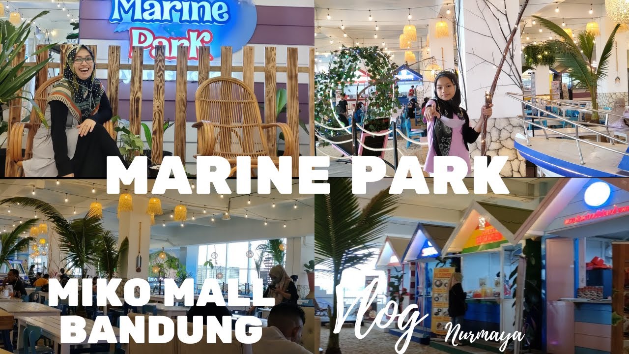 MARINE PARK MIKO MALL BANDUNG || Caffe Nuansa Pantai 🏖️ - YouTube