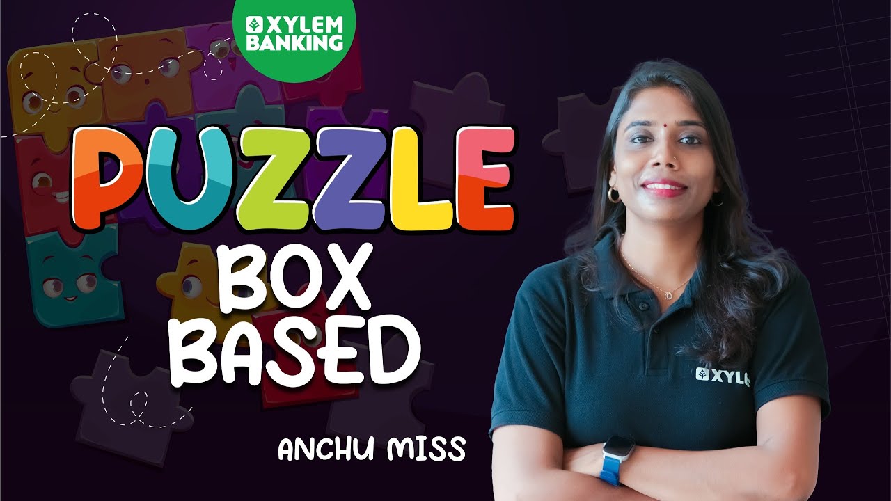 PUZZLE - BOX BASED | REASONING TRICKS | RRB | IBPS | SBI | RBI | XYLEM ...