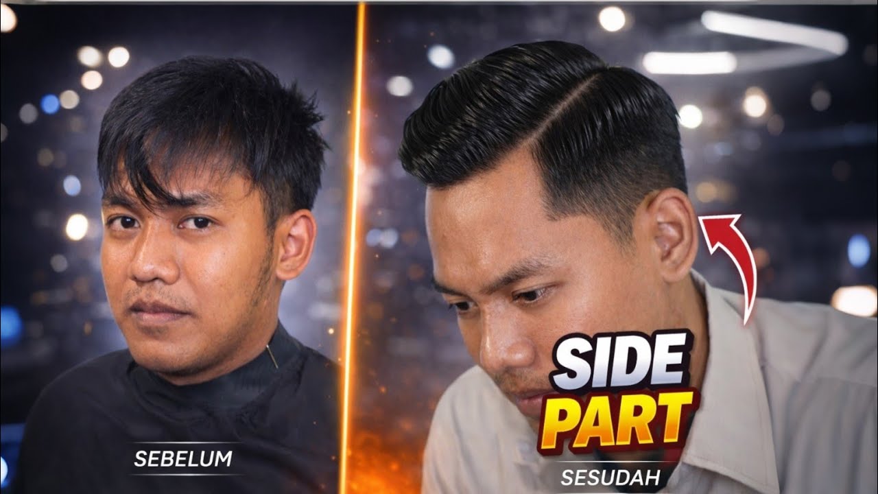 CUKURAN ANTI GAGAL‼️ || SHADOW FADE X SIDE PART 🔥💈 - YouTube