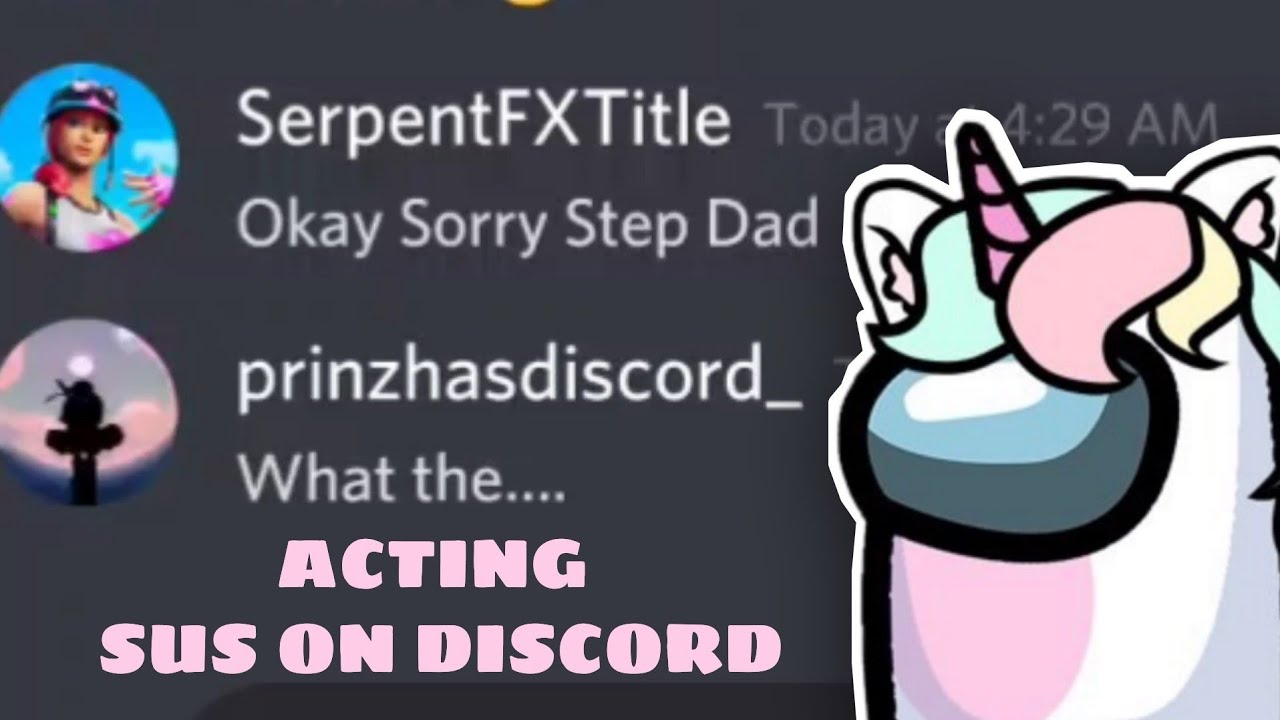 Acting Sus In Discord (10 Subs For Part 2) - YouTube
