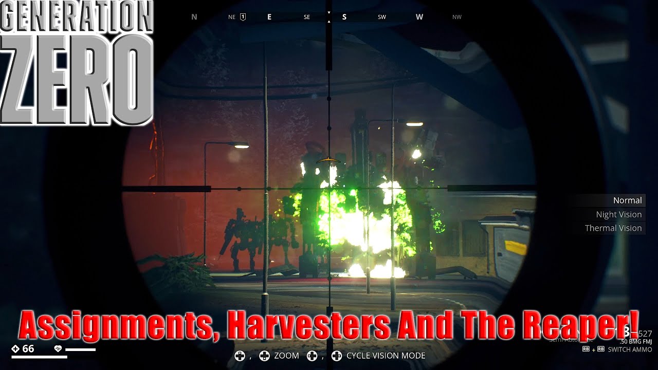 Generation Zero EP115 Assignments, Harvesters And The Reaper! - YouTube