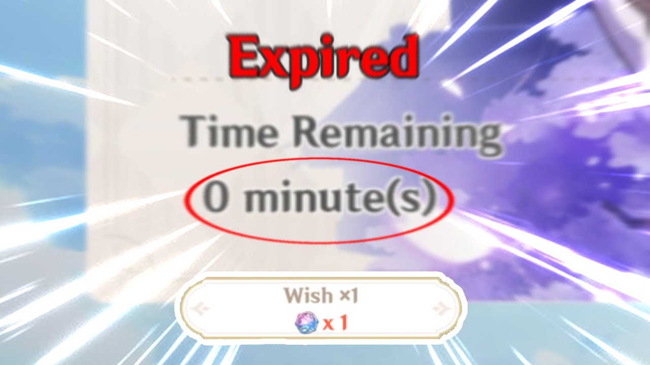 What Happens When You Wish On EXPIRED Banner... - YouTube