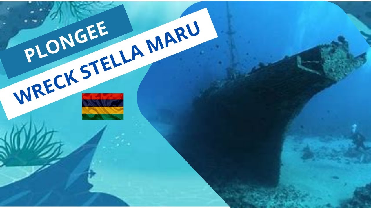 Plongée sur Epave - Wreck STELLA MARU a l’Ile Maurice. Wreck Diving ...