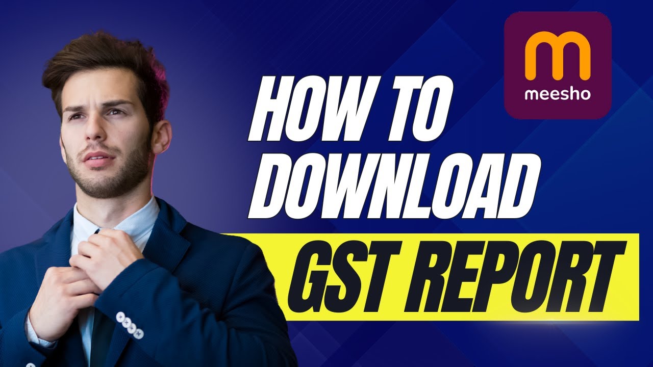 How to download GST report from meesho seller account | meesho | Online ...