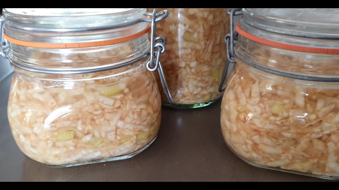 Celeri-rave citron gingembre Lactofermenté - YouTube