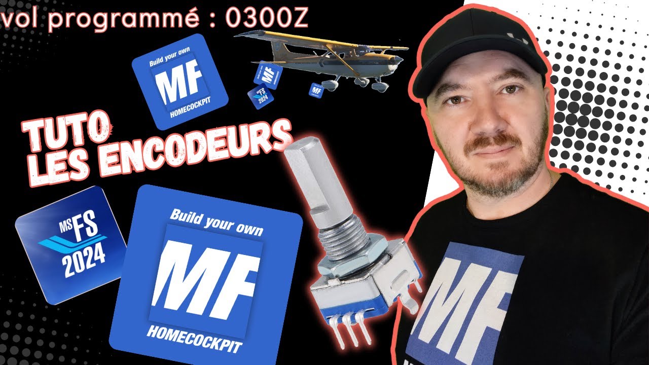 Tuto Mobiflight : les encodeurs (Vol Programmé 0300Z) - YouTube