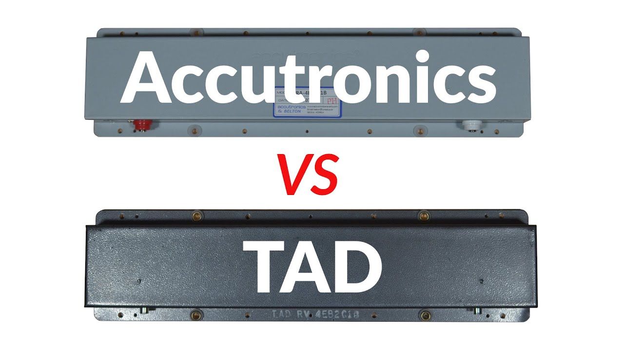 Accutronics vs TAD Spring Reverb - YouTube