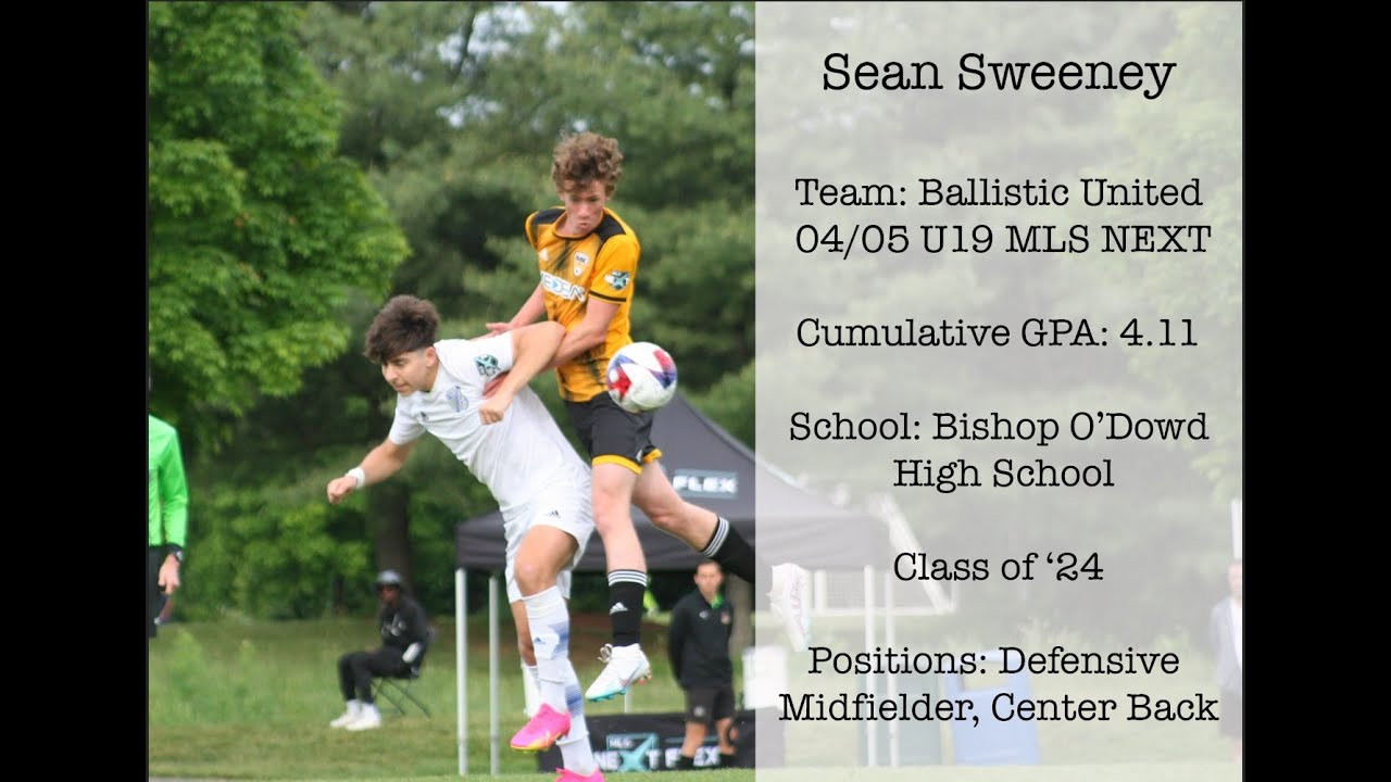 Sean Sweeney MLSNext- June Highlight Reel - June 2023 - YouTube