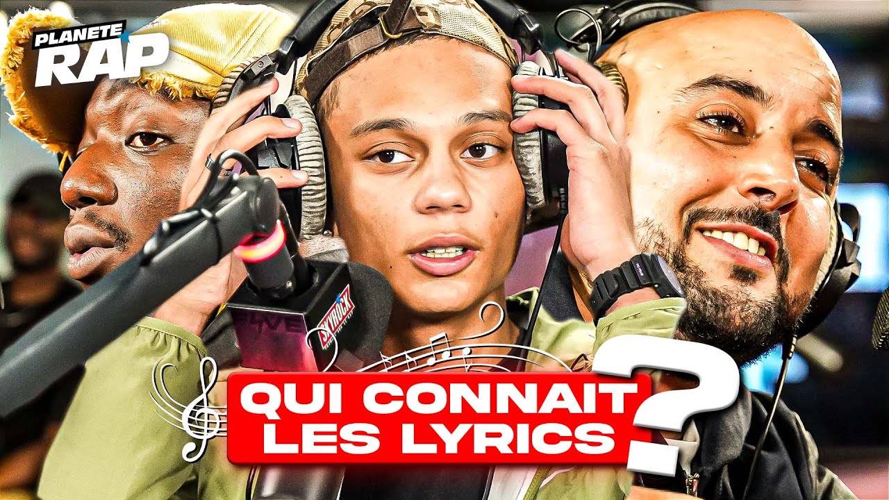 QUI CONNAIT LES LYRICS ? (avec Favé, Bag Jeune B, Decimo, Dj Bellek ...