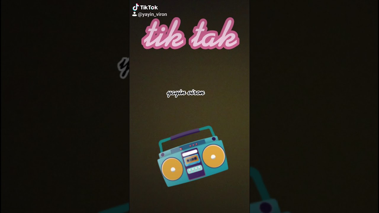 tik tak - YouTube