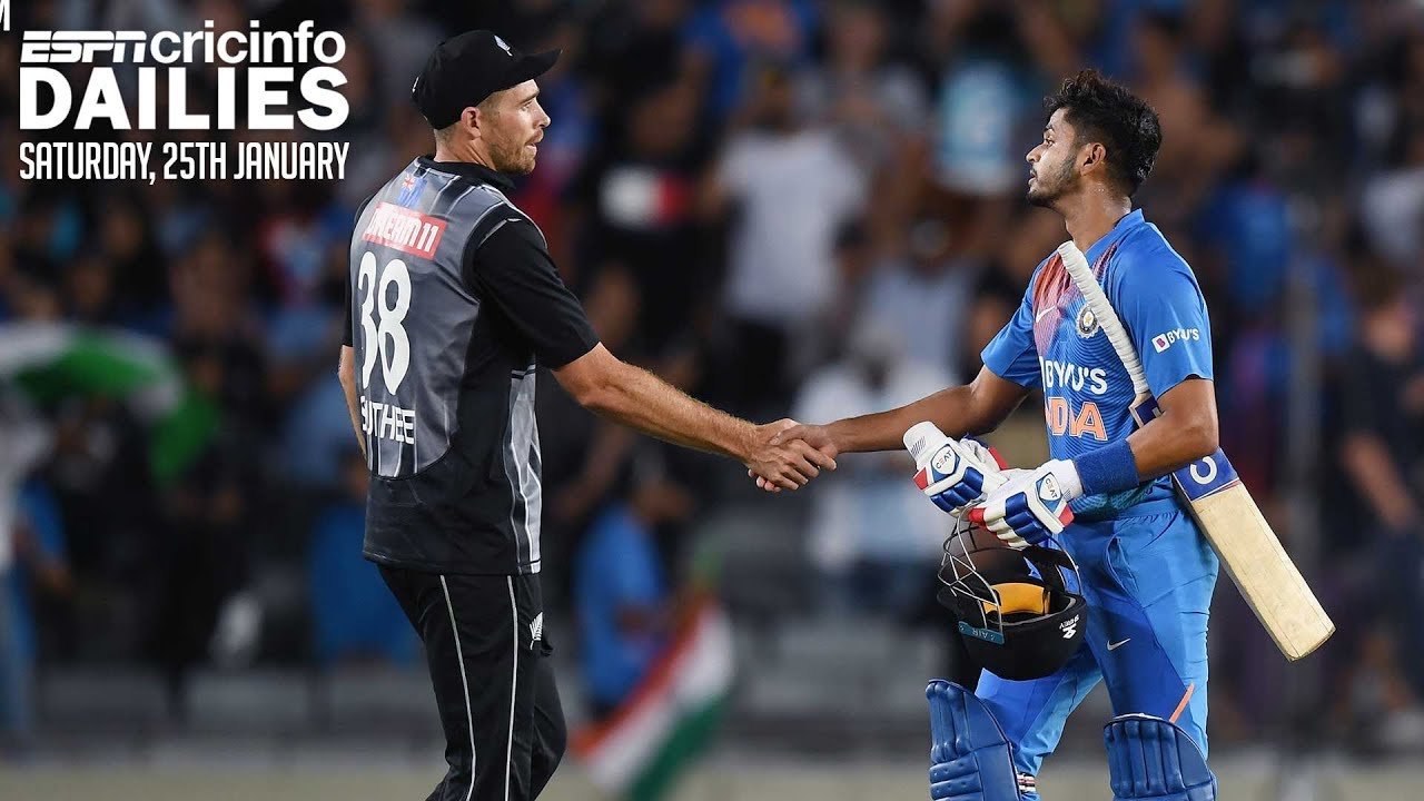 Rahul, Iyer hit fifties as India go 1-0 up | Daily Cricket News - YouTube