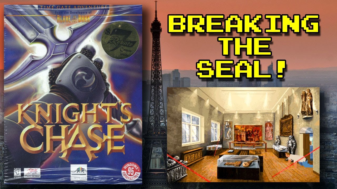 Time Gate: Knight's Chase (DOS/Windows, 1995) - Unboxing and Gameplay - YouTube