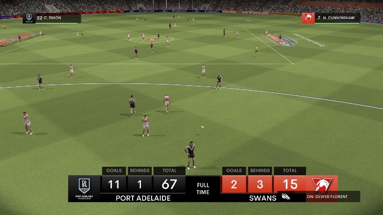 2024 AFL Premiership Season: Round 21-Port Vs Swans - YouTube