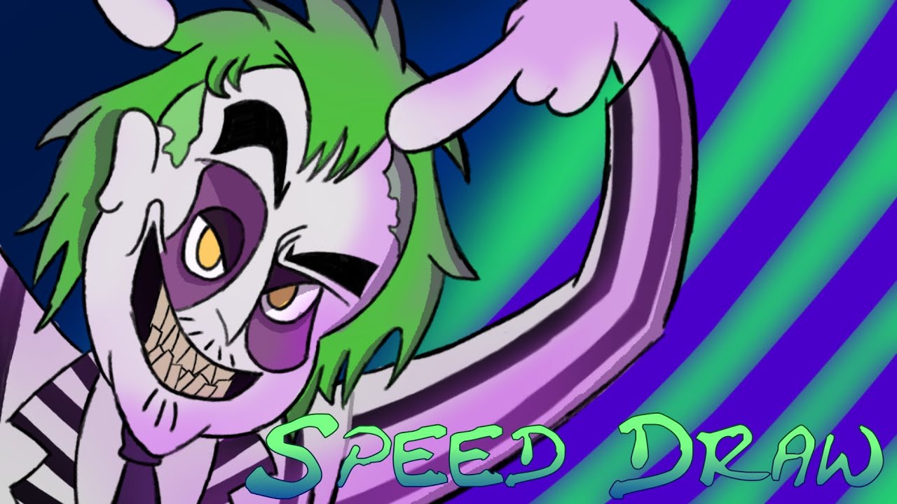 Speed Draw - Beetlejuice - YouTube