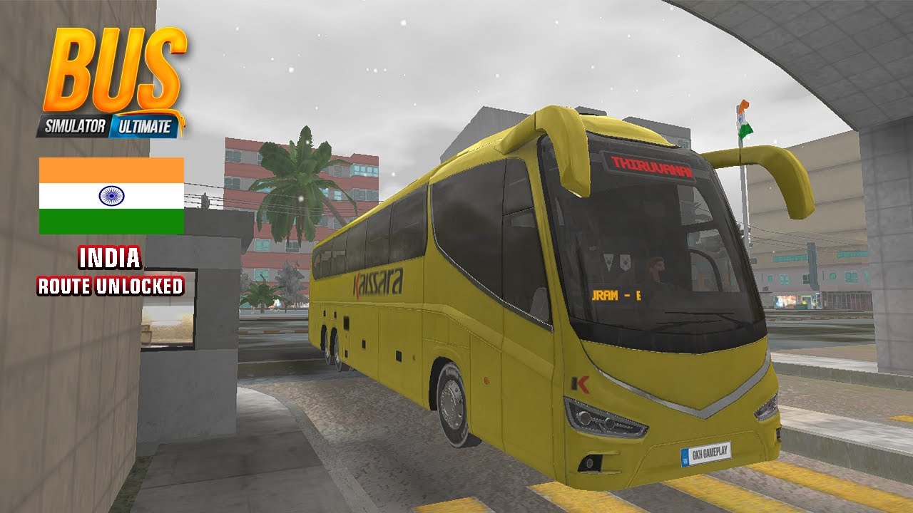 🇮🇳INDIA Route Unlocked ! THIRUVANANTHAPURAM TO BANGALORE Bus Simulator ...