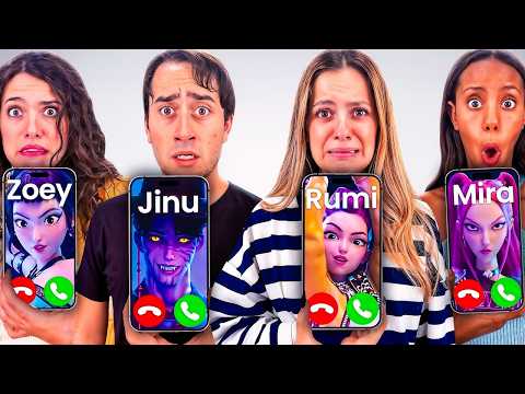 J'AI APPELÉ LES CHASSEURS DE DÉMONS KPOP À 3H DU MATIN 😯 Ninna et Matti