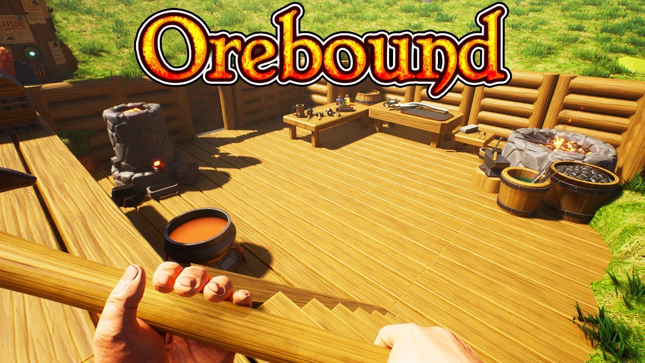 The Crafting Mega Builder Game That Kept WOWING Me! - Orebound - YouTube