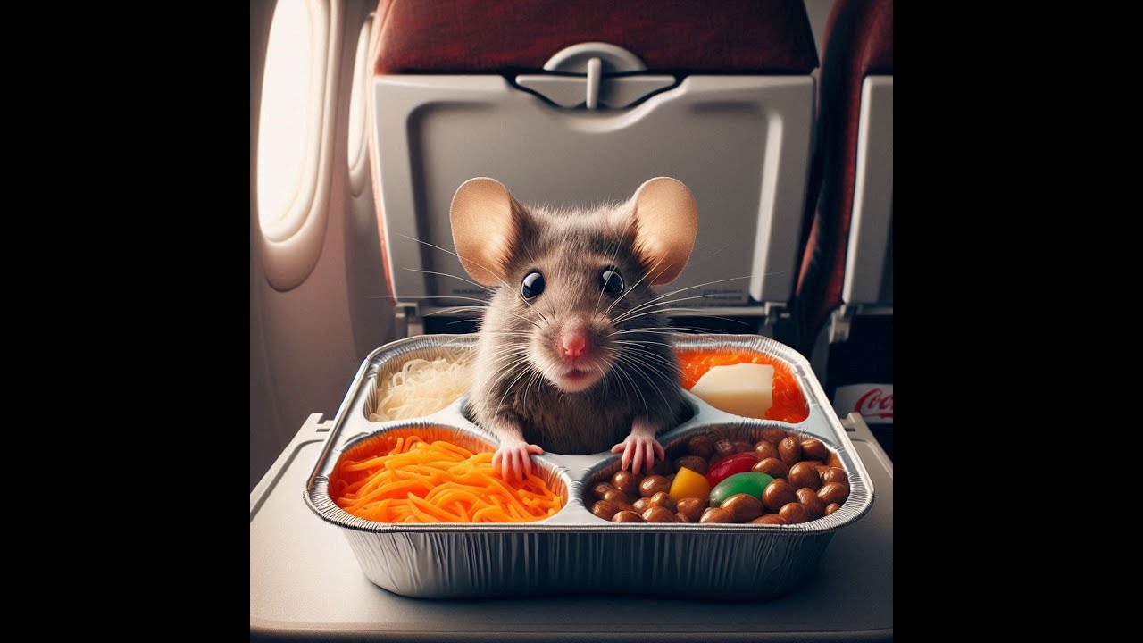 Scandinavian Airlines Mouse - SAS Unexpected Passenger? - YouTube