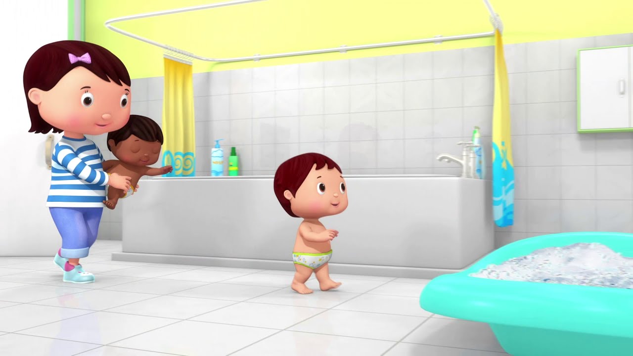 Little Baby Music Time! | Bath Song V3 | Baby Songs | Nursery Rhymes ...