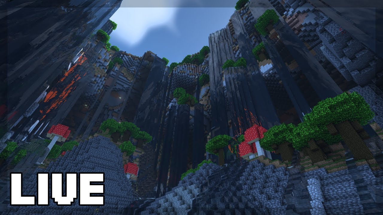 COZY CHRISTMAS VIBES & EXPLORING MY NEW WORLD!!! | Minecraft with ...