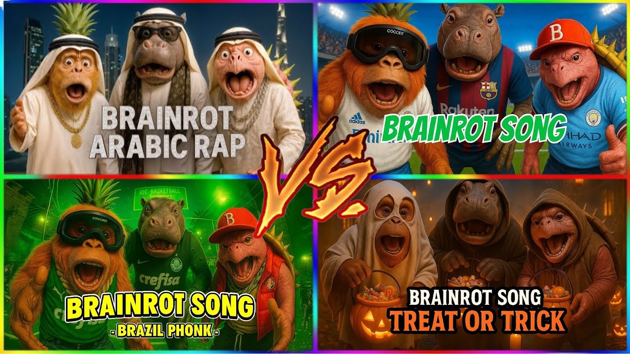 ⚠️ BRAINROT ARABIC RAP 🆚 BRAINROT SONG | TREAT OR TRICK TILES HOP ...