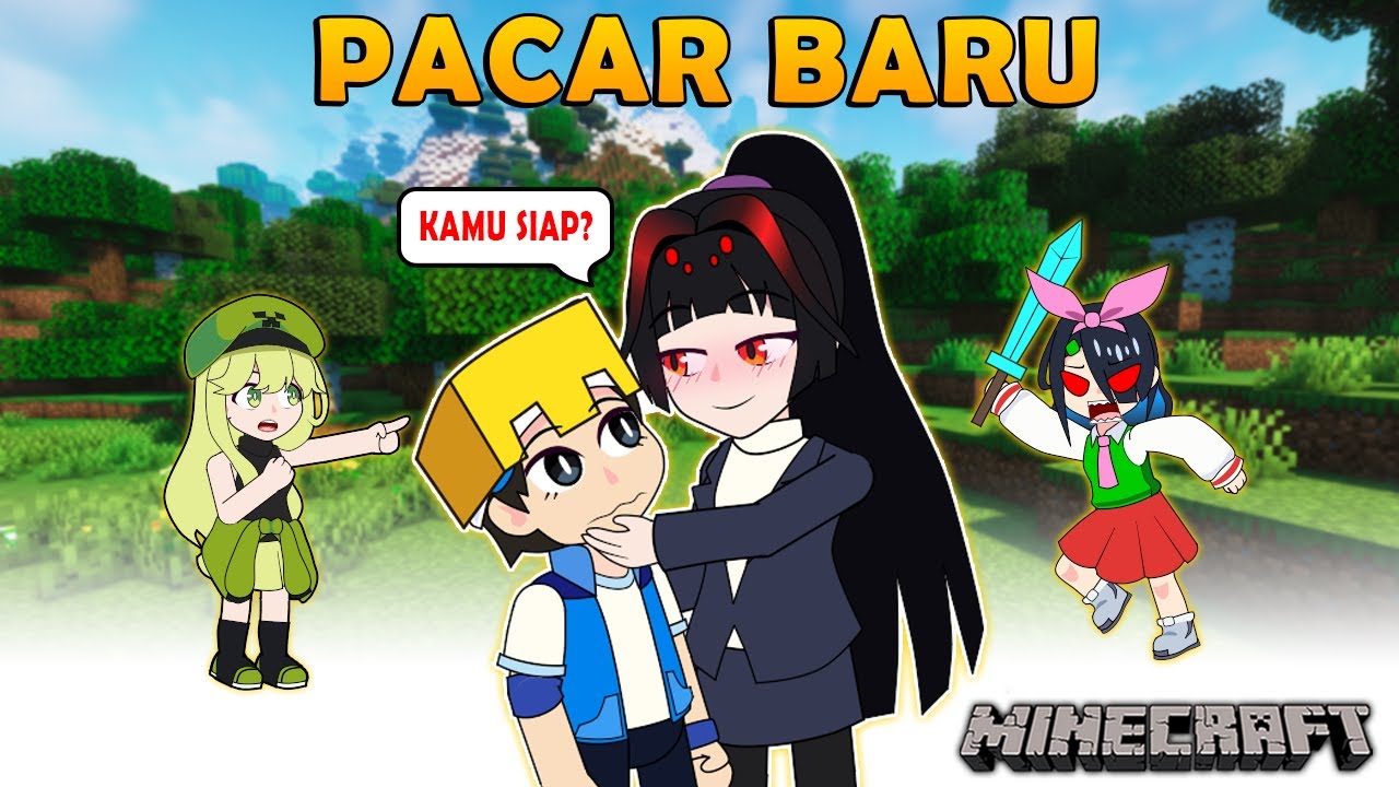 MAMAT HILANG INGATAN, PUNYA PACAR BARU - Animasi Minecraft - YouTube