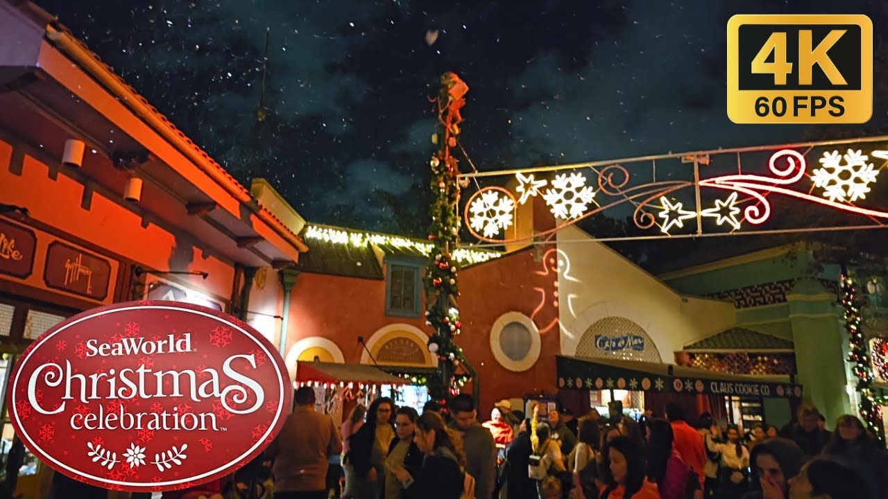 Snow Flurries (Show Completo 4K) - Christmas Celebration - SeaWorld ...