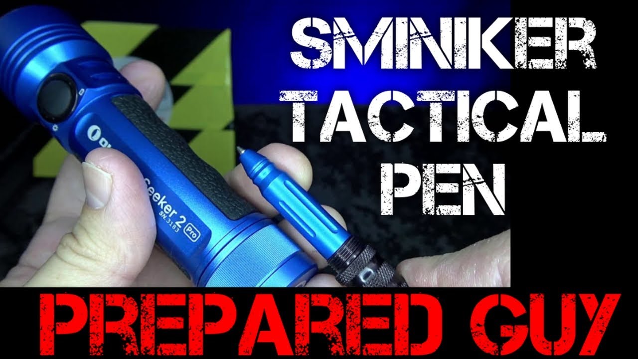 Sminiker Tactical Pen Review - YouTube