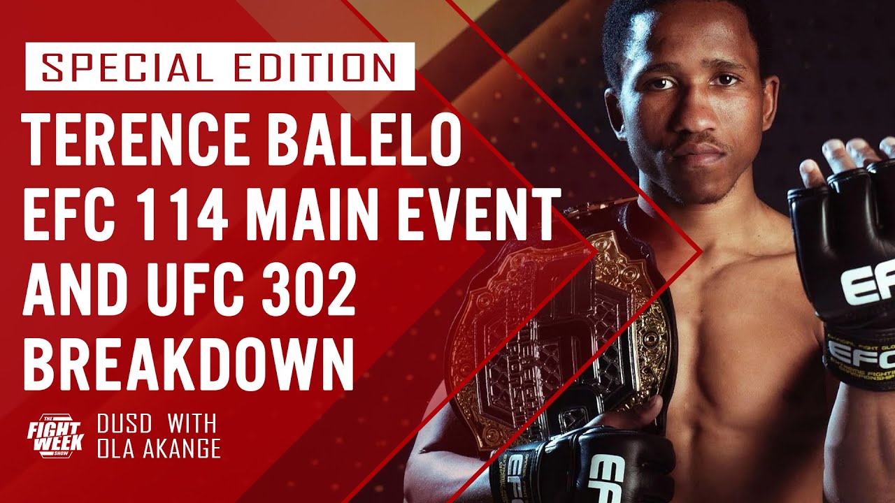 UFC302 Reaction |Terence Balelo breaks down UFC302 & EFC114 Main Event ...