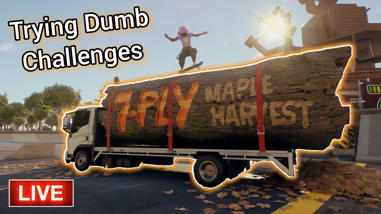 🔴LIVE🔴 Trying Dumb Challenges in Skate. - YouTube