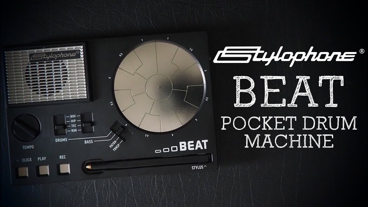 Dubreq Stylophone BEAT Pocket Drum Machine - YouTube