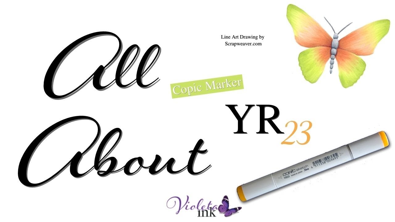 All About Copic Marker YR23 | Violeta-Ink.com - YouTube