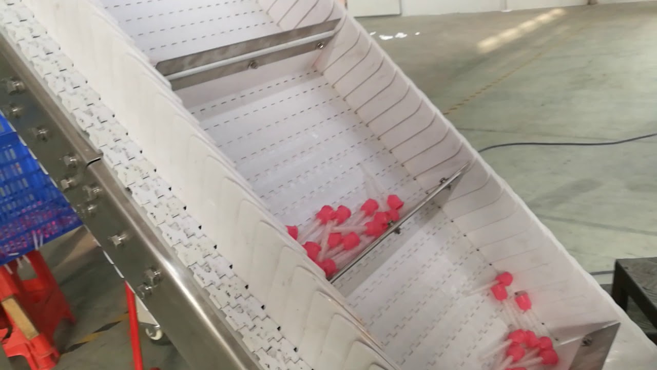 plastic product packing line - YouTube