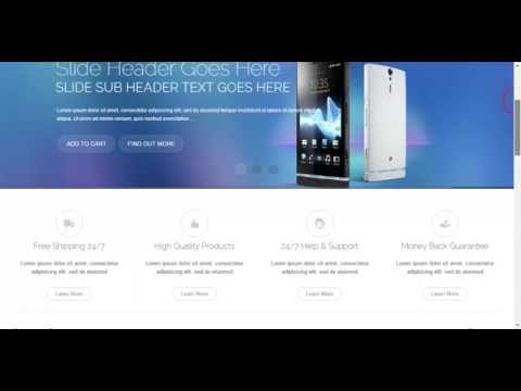 Evo Store Virtuemart Template Video Demo