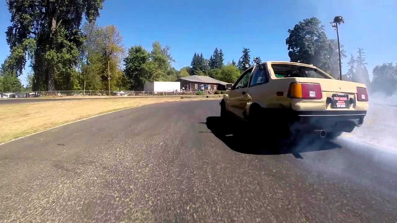 PARC Fest AE86 Drift Lap - YouTube