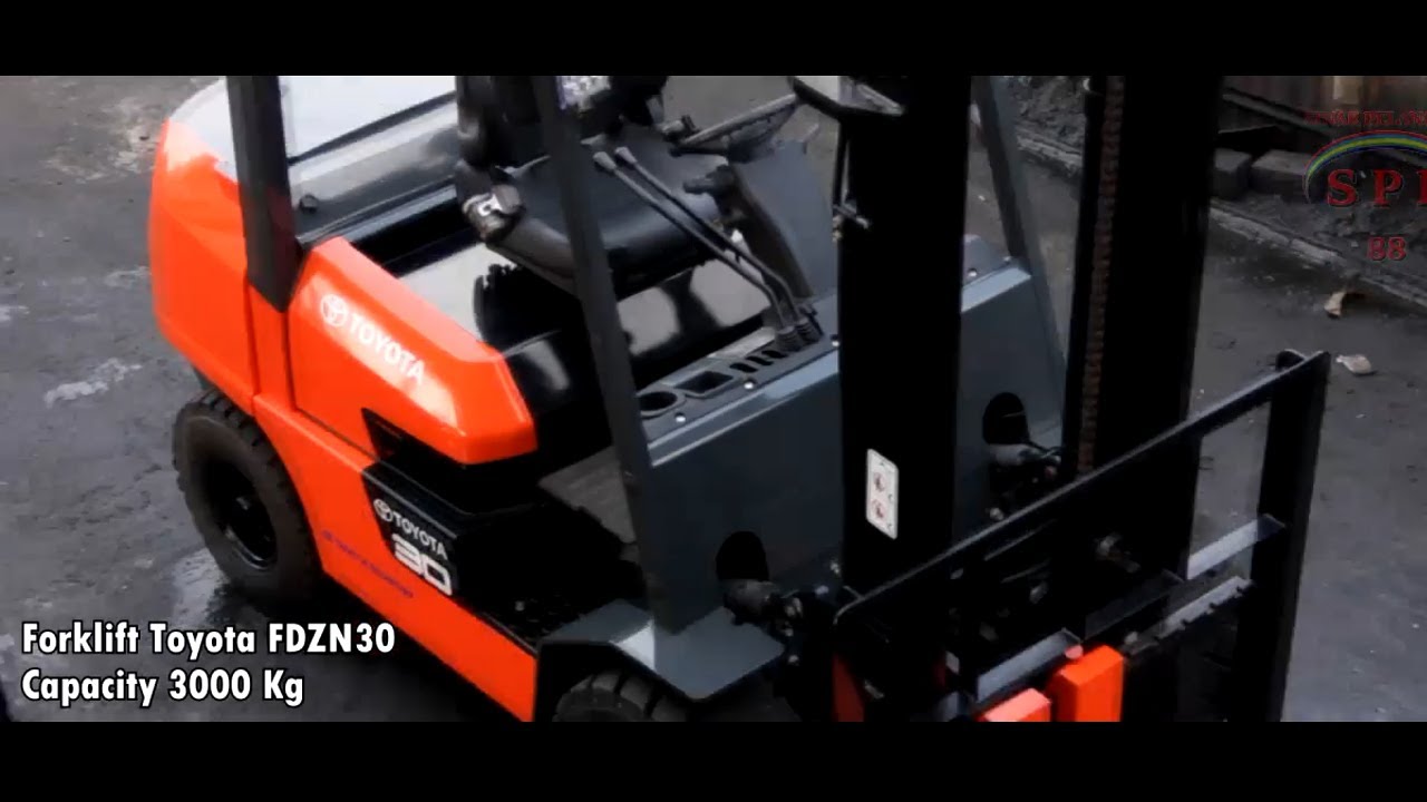 Forklift Toyota FDZN30 - Review Unit Recondition by SPL 88 Forklift ...