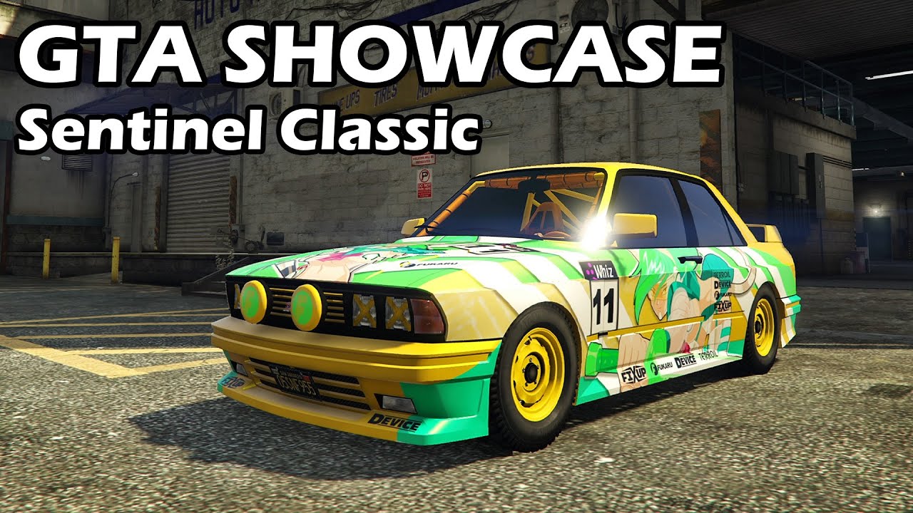 GTA 5 Sentinel Classic Showcase - Ubermacht Sports Class Car Overview ...