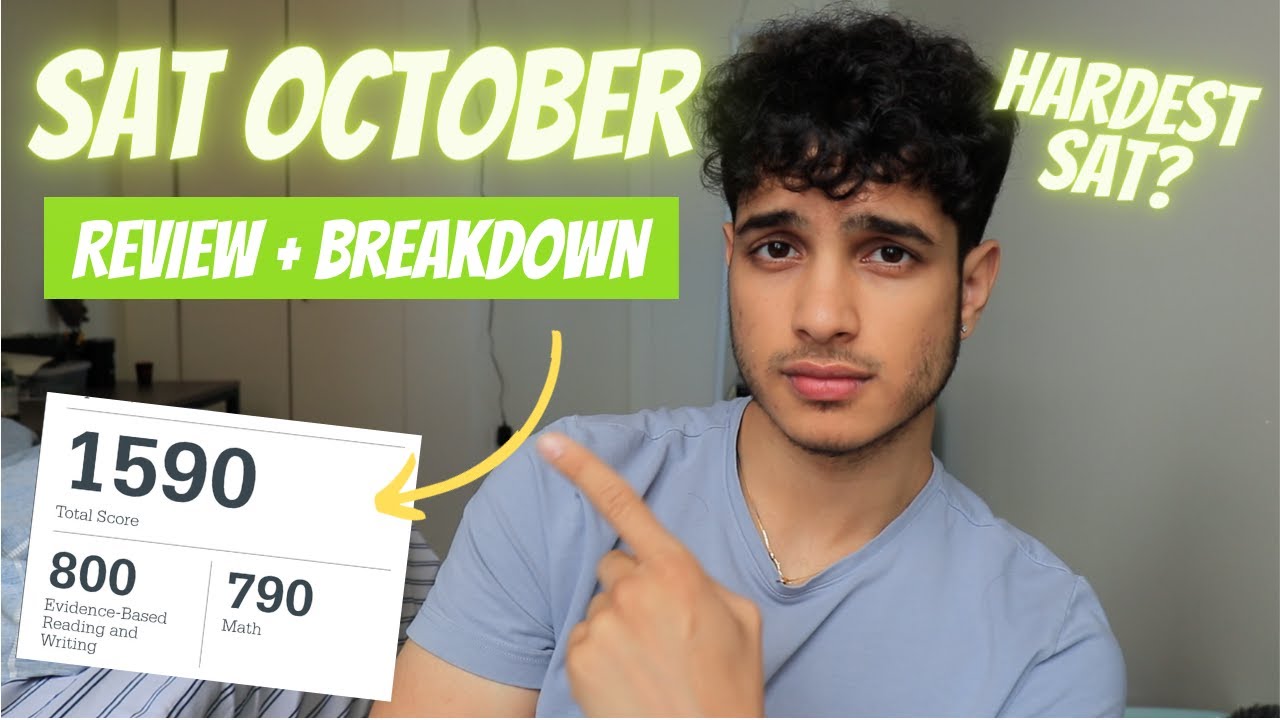 SAT OCTOBER REVIEW! SAT DETAILS + BREAKDOWN! - YouTube