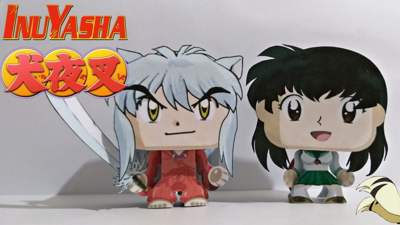Montando mini papercraft - INUYASHA | Tutorial Papercraft - YouTube