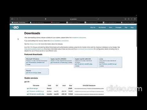 Golang Install with GVM - YouTube