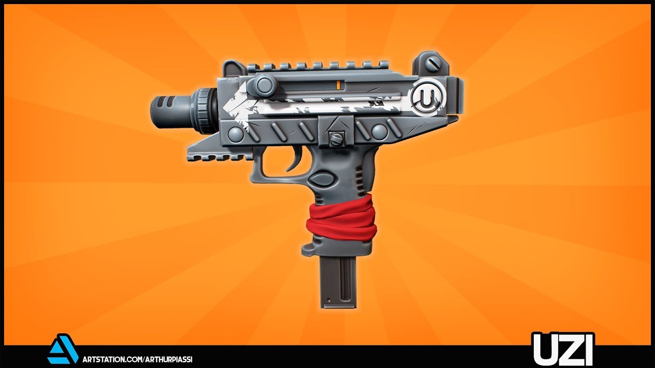 3D Modeling Fortnite Weapon - YouTube