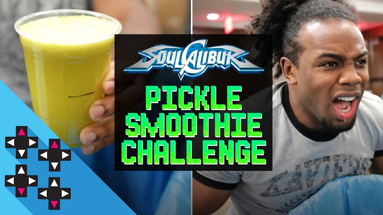 PICKLE SMOOTHIE CHALLENGE: Giant Bomb's DAN RYCKERT vs. AUSTIN CREED ...