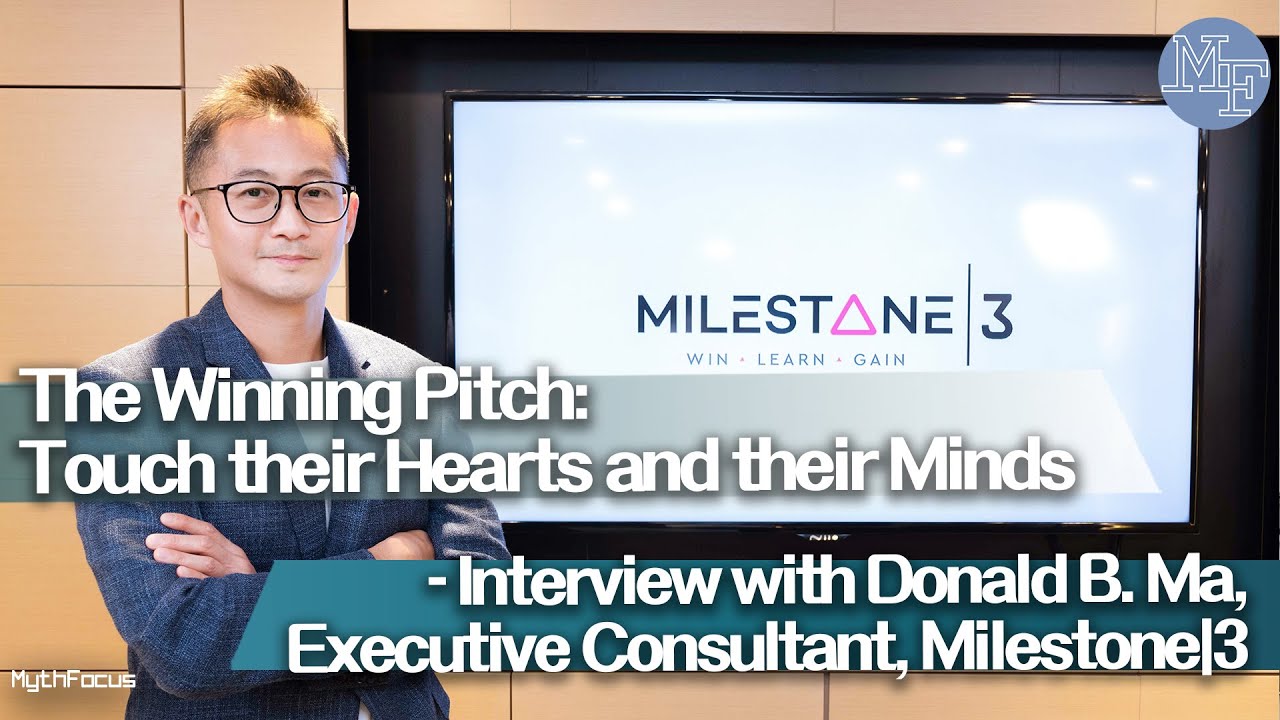 【THE WINNING PITCH】How to Present with Impact - Tips from Donald Ma ...