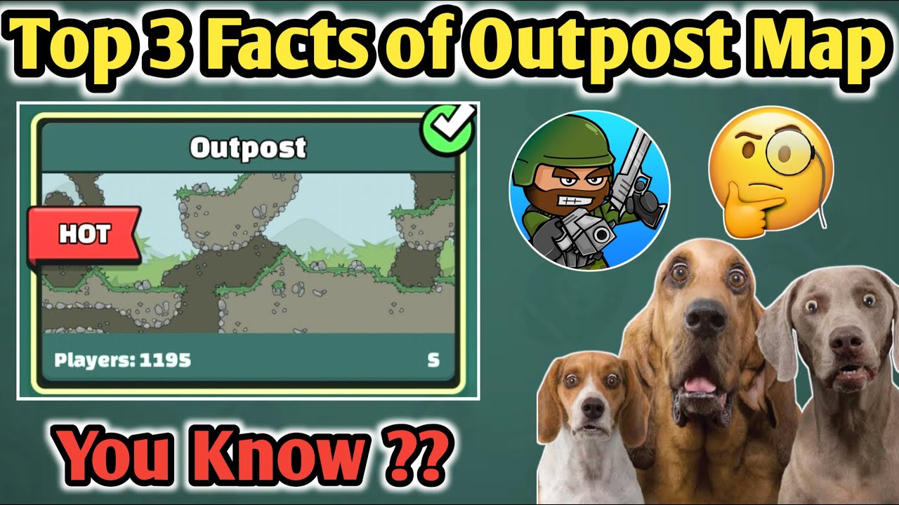 😍Top 3 Unknown Facts of Outpost Map || Mini Militia || Grenade Killers ...