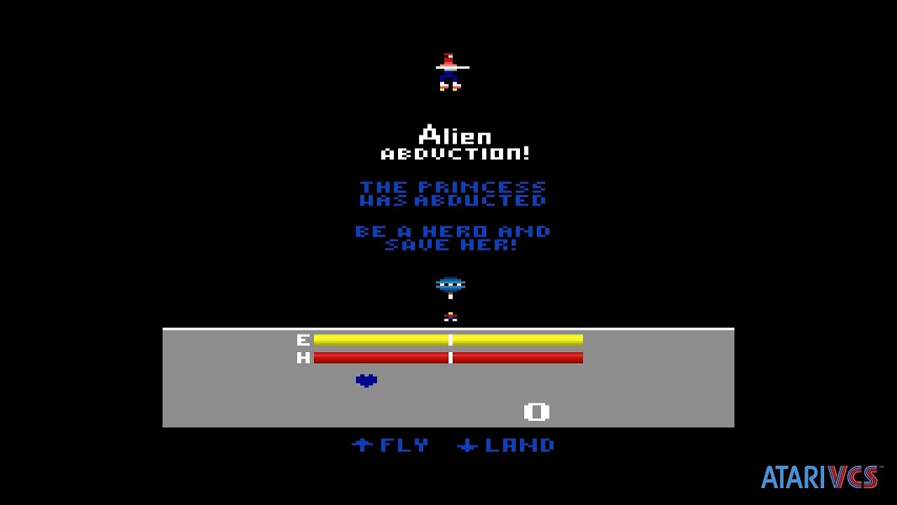 Alien Abduction (Atari 2600 ROM) - The new Atari VCS - Mockduck Plays ...