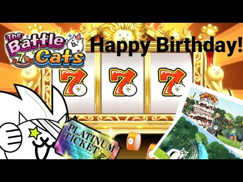 The Battle Cats - Wildcat Slots | Platinum Ticket for Free - YouTube