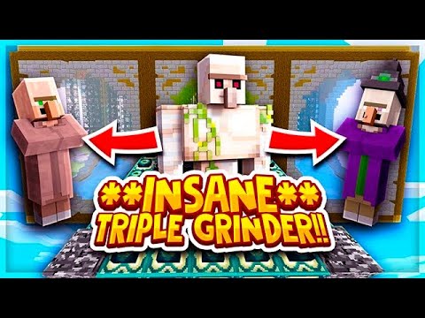 THE OP *BILLION* DOLLAR DIAMOND FARM! | Minecraft Skyblock | Archon ...