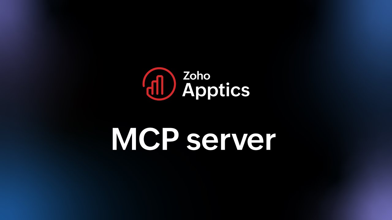 Introducing Zoho Apptics MCP server - YouTube